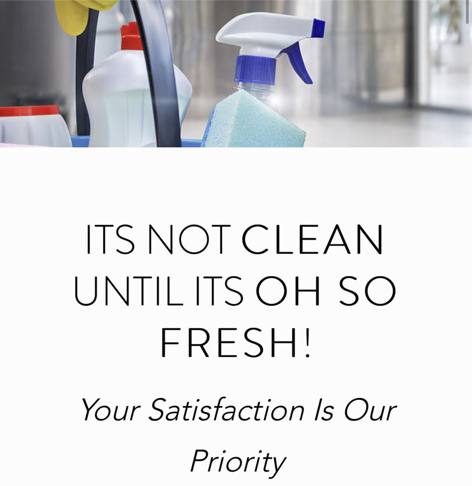 OH SO FRESH CLEANING - Alexandria, Virginia - Home Cleaning - Phone ...