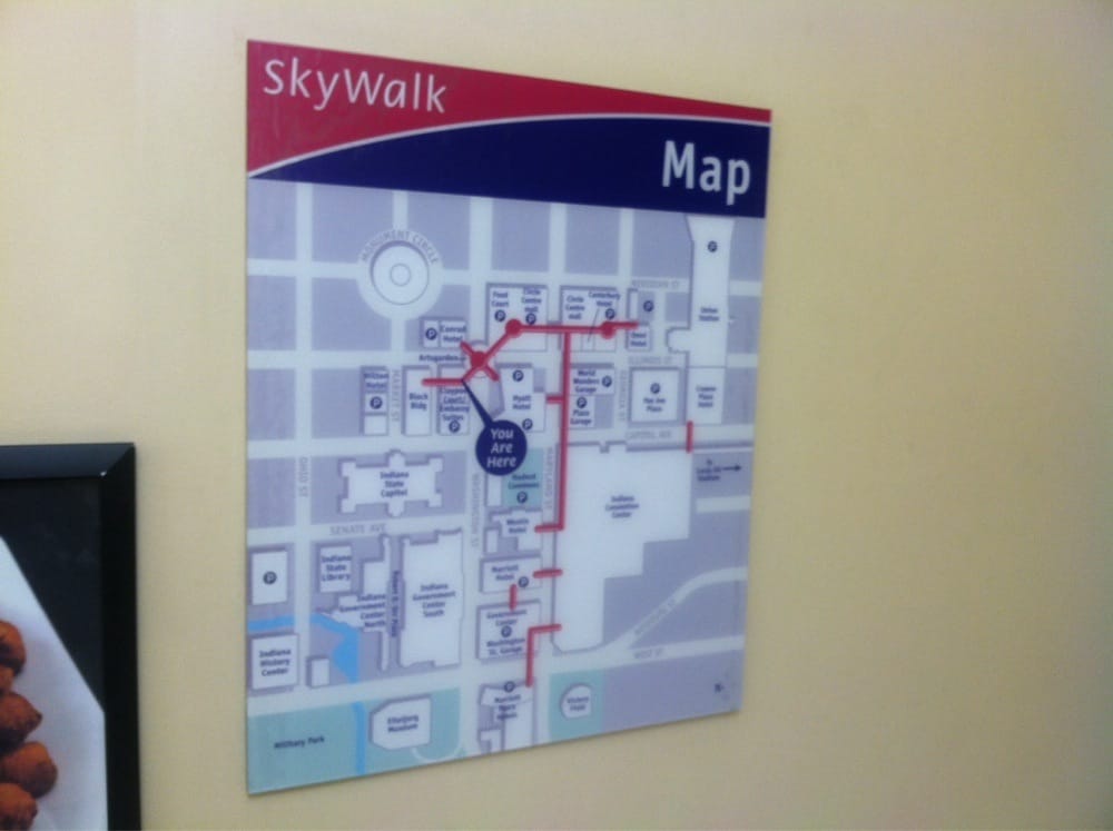 CLAYPOOL COURTS SKYWALK - Updated July 2025 - W Ct St, Indianapolis ...