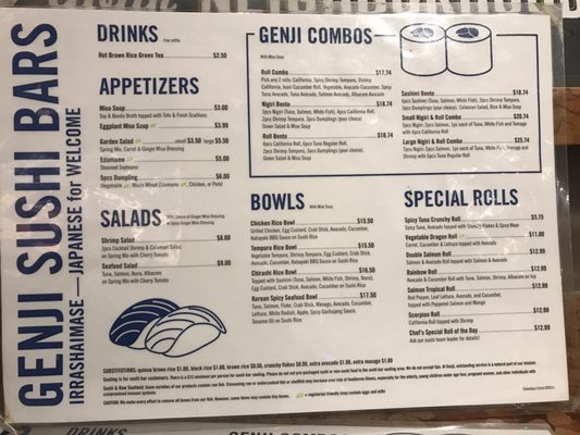 GENJI SUSHI BARS - Updated December 2025 - 10 Columbus Cir, New York ...