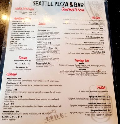 SEATTLE PIZZA AND BAR - 72 Photos & 74 Reviews - 2801 Western Ave ...