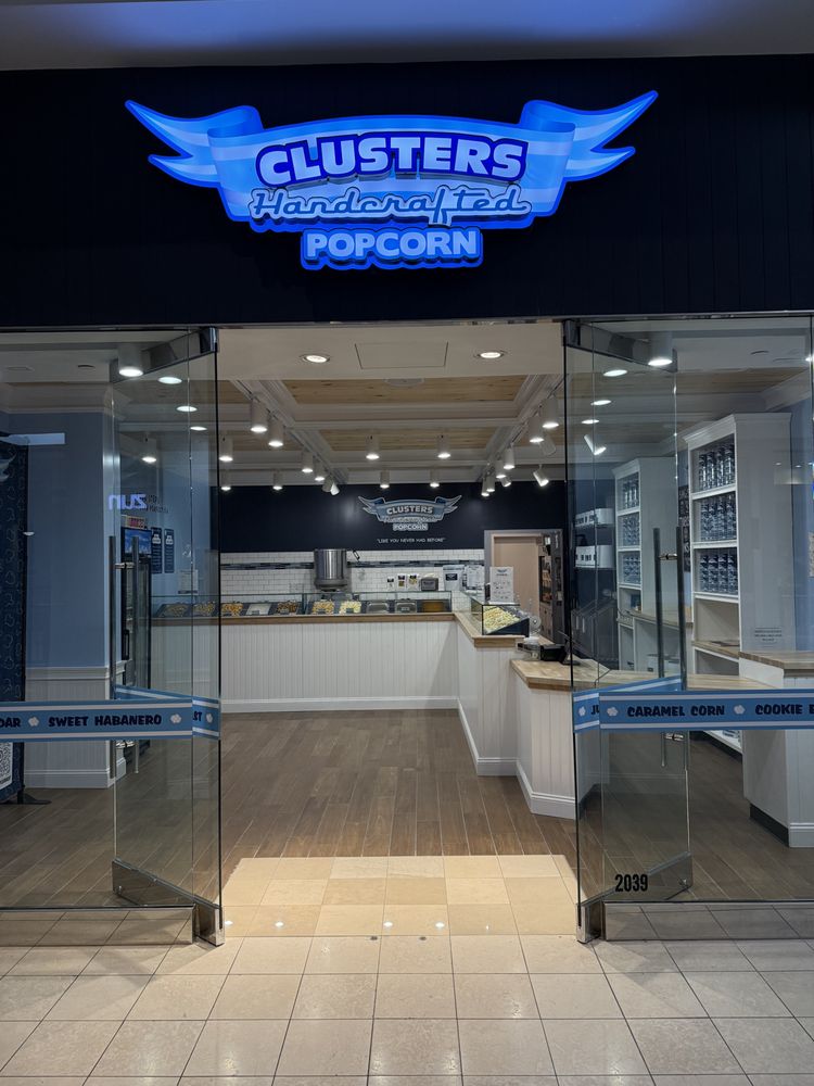 CLUSTERS HANDCRAFTED POPCORN - COMING SOON - Updated April 2025 - 160 N ...