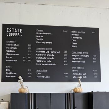 ESTATE COFFEE COMPANY - Updated June 2025 - 512 Photos & 256 Reviews ...