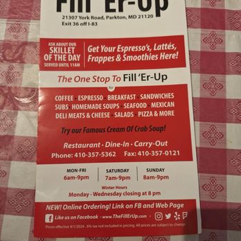 THE FILL’ER-UP - Updated October 2025 - 60 Photos & 83 Reviews - 21307 ...