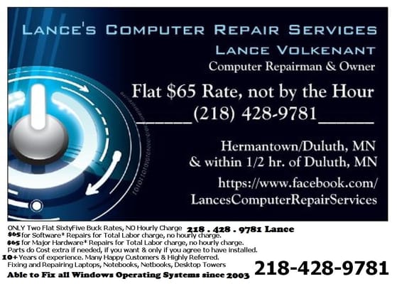 LANCE’S COMPUTER REPAIR SERVICES - Updated June 2026 - 3820 Almquist Rd ...
