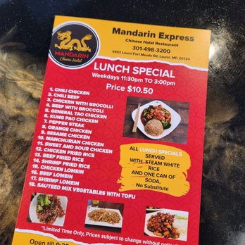MANDARIN EXPRESS HALAL CHINESE RESTAURANT - Updated October 2025 - 15 ...