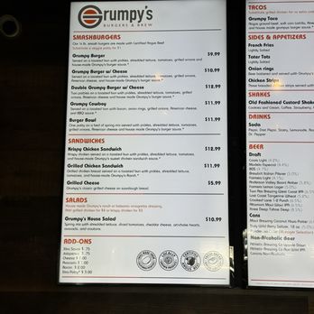 GRUMPY’S BURGERS & BREW - Updated December 2025 - 90 Photos & 107 ...