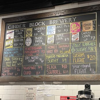 CINDER BLOCK BREWERY - Updated May 2025 - 293 Photos & 198 Reviews ...