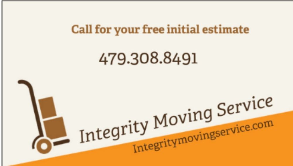 INTEGRITY MOVING SERVICE - Updated August 2024 - Bella Vista, Arkansas ...