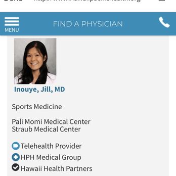 JILL INOUYE MD - Updated October 2025 - 98-1079 Moanalua Rd, Aiea ...
