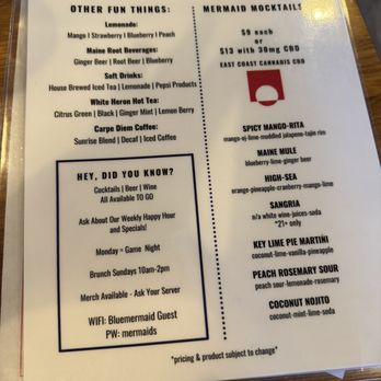 BLUE MERMAID - Updated October 2025 - 136 Photos & 270 Reviews - 10 ...