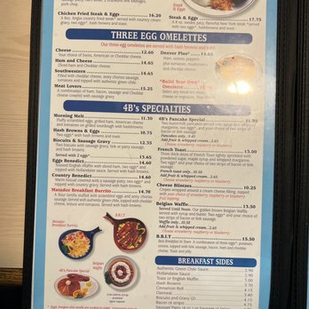 FOUR B’S RESTAURANT - Updated October 2025 - 33 Reviews - 4610 10th Ave ...