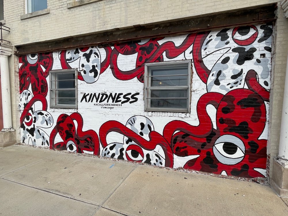 A CALL FOR KINDNESS MURAL - 932 N Meridian St, Indianapolis, Indiana ...