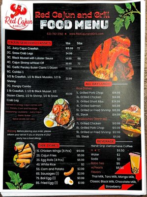 RED CAJUN AND GRILL - Updated January 2026 - 30 Photos & 11 Reviews ...