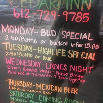 CEDAR INN - Updated October 2025 - 68 Photos & 72 Reviews - 4155 Cedar ...