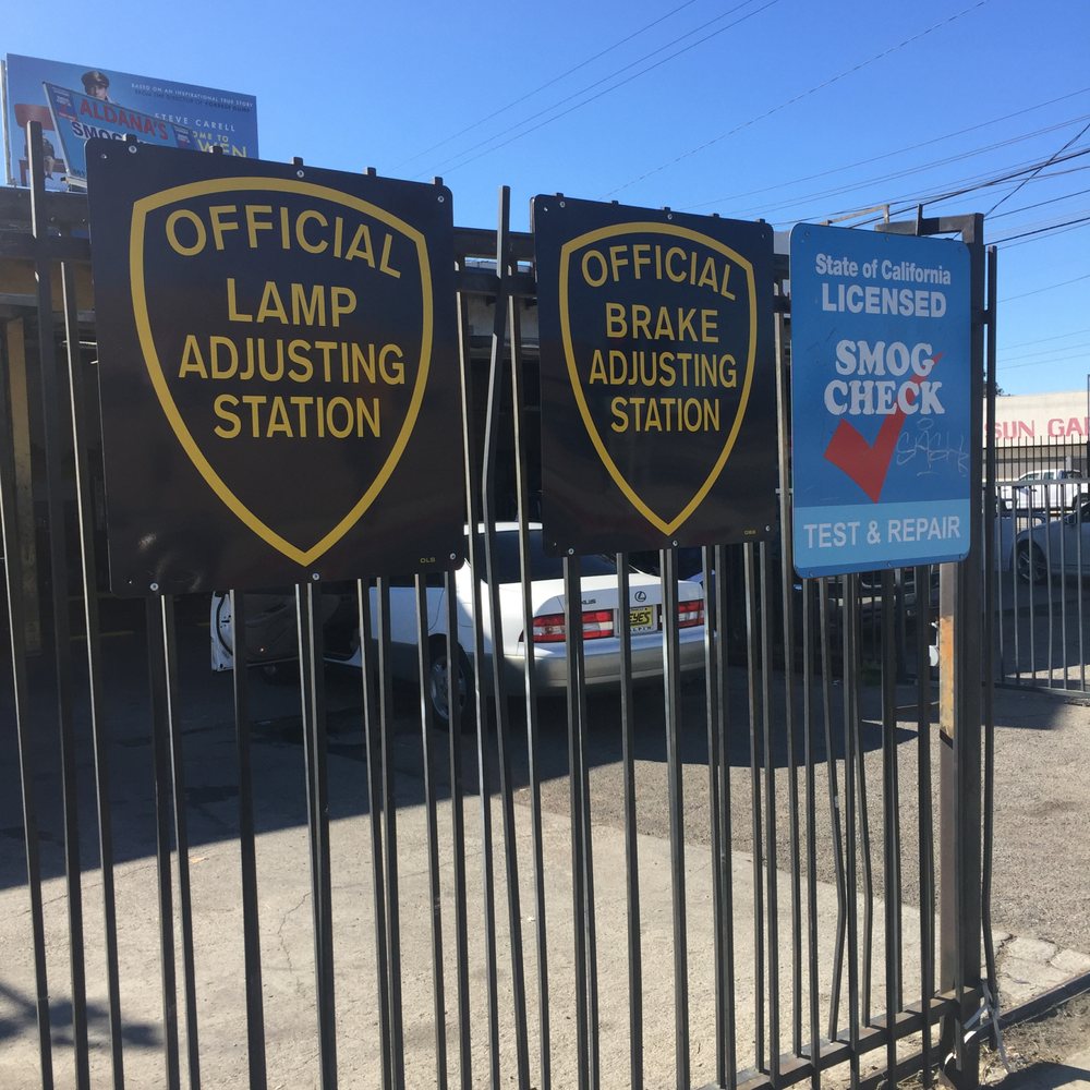 California State Licensed Brake And Light Inspection Stations Los ...