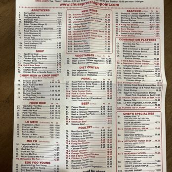 CHU’S EXPRESS - Updated December 2025 - 23 Reviews - 1677 Westchester ...