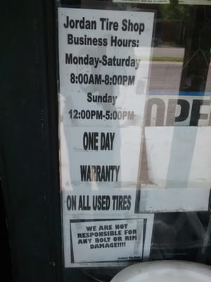 JORDAN TIRE SHOP - Updated October 2025 - 19 Reviews - 704 Bridge Ave ...