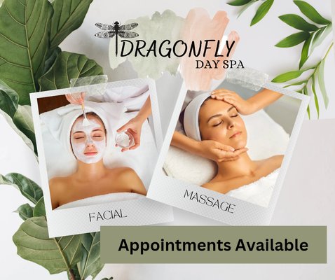 DRAGONFLY DAY SPA - Request an Appointment - 3301 N Rangeline Rd, Webb ...