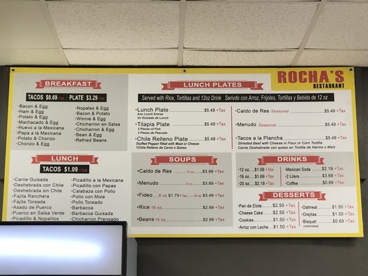 ROCHA’S RESTAURANT - 13 Photos - Tacos - 1402 S Jackson Rd, McAllen, TX ...