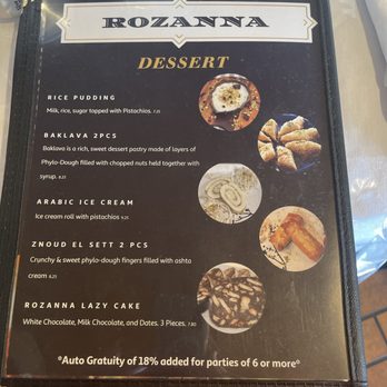 ROZANNA - Updated March 2025 - 167 Photos & 166 Reviews - 403 Lafayette ...