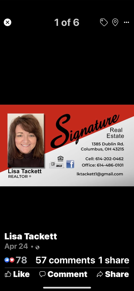 LISA TACKETT - SIGNATURE - Updated April 2024 - Contact Agent - 1385 ...