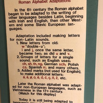 THE ALPHABET MUSEUM AT JAARS - Updated April 2026 - 122 Photos - 6409 ...