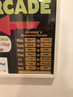 JEREMY’S DOWNTOWN ARCADE - Updated January 2025 - 19 Photos - 206C 12th ...