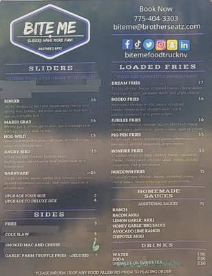BITE ME FOOD TRUCK NV - Updated December 2025 - Sparks, Nevada - Food ...
