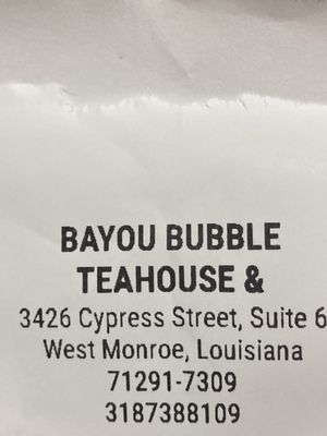 BAYOU BUBBLE TEAHOUSE & PHỞ RESTAURANT - Updated January 2026 - 21 ...