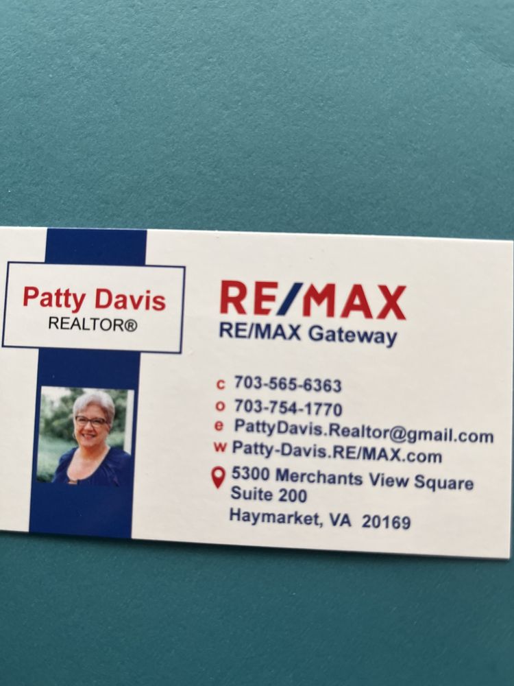 PATTY DAVIS - RE/MAX GATEWAY - Updated November 2024 - Contact Agent ...
