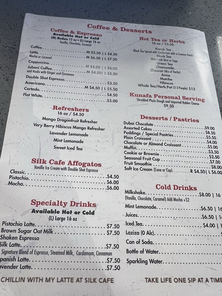 SILK CAFE - Updated September 2025 - 10 Photos - 120 McBride Ave ...