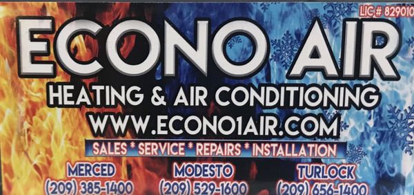 ECONO AIR - Updated January 2026 - 16 Photos & 20 Reviews - Modesto ...