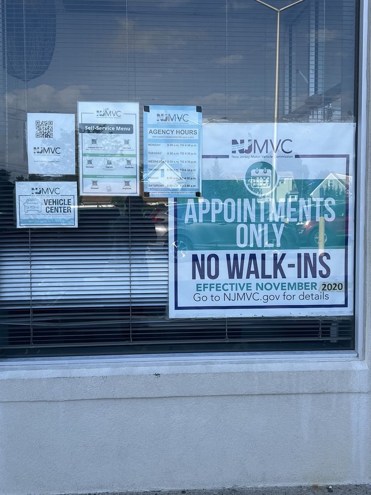 STATE OF NEW JERSEY MOTOR VEHICLE COMMISSION - Updated December 2025 ...