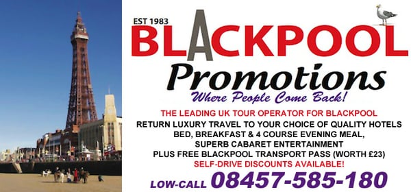 BLACKPOOL PROMOTIONS - Updated January 2025 - 93 Hope Street Central ...