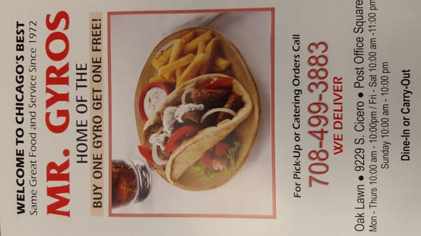 MR. GYROS - Updated April 2025 - 16 Photos & 47 Reviews - 9229 S Cicero ...