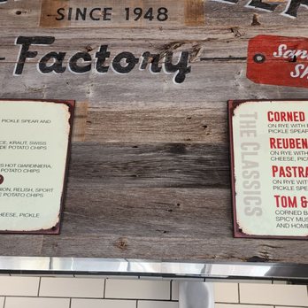 THE CORNED BEEF FACTORY - Sandwiches at 27w218 North Ave, West Chicago ...