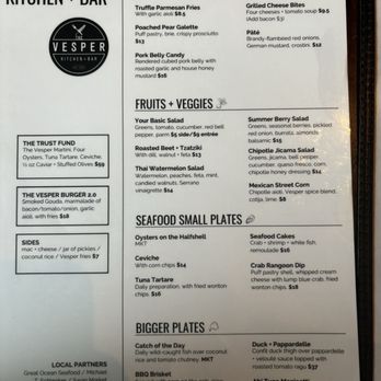 THE VESPER - Updated October 2025 - 389 Photos & 234 Reviews - 1 Capron ...