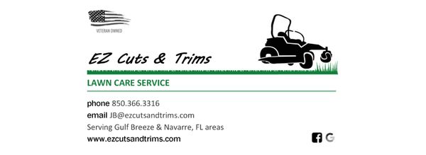 EZ CUTS AND TRIMS - Updated June 2025 - Navarre, Florida - Lawn ...