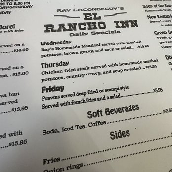 EL RANCHO INN-STEAK & LOBSTER HOUSE - 301 Photos & 416 Reviews - 1457 E ...