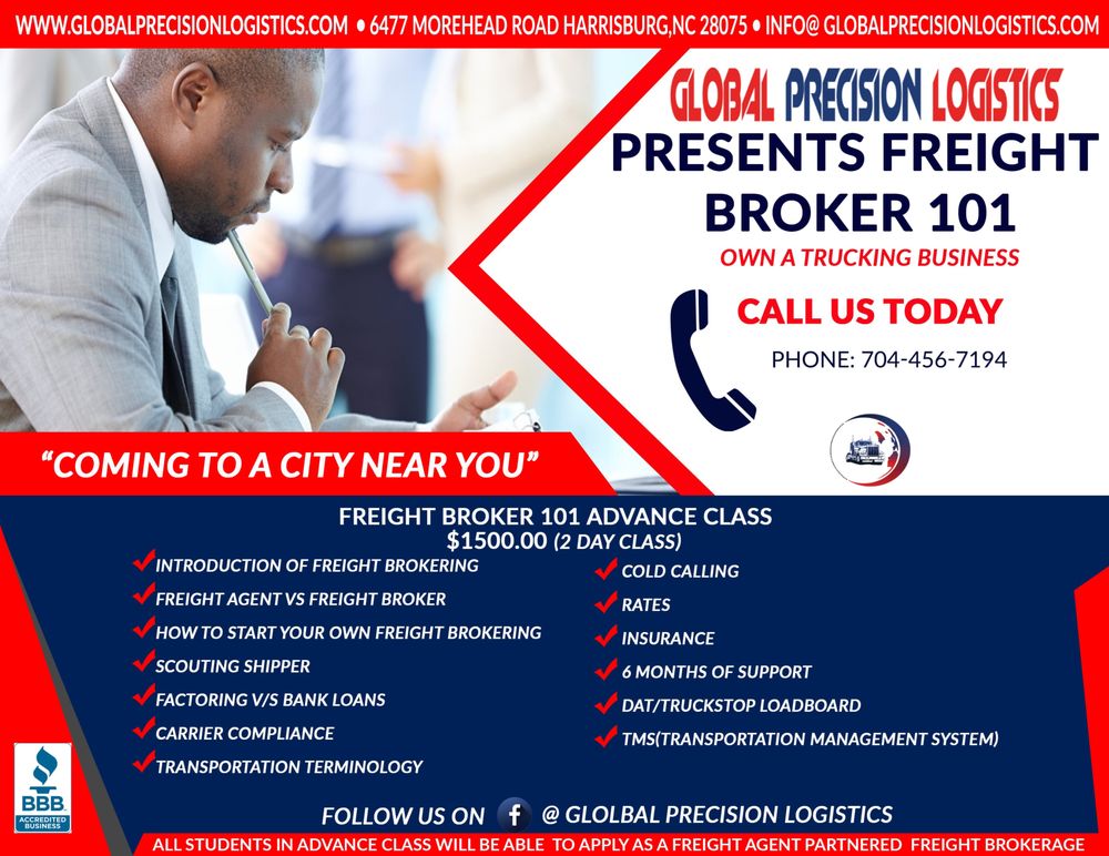 GLOBAL PRECISION LOGISTICS - Updated July 2025 - 6477 Morehead Rd ...