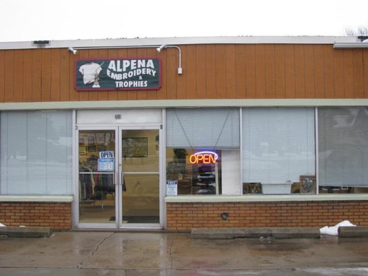 ALPENA EMBROIDERY TROPHIES Trophy Shops 3111 US 23 S Alpena MI alpena-embroidery-trophies-trophy-shops-3111-us-23-s-alpena-mi