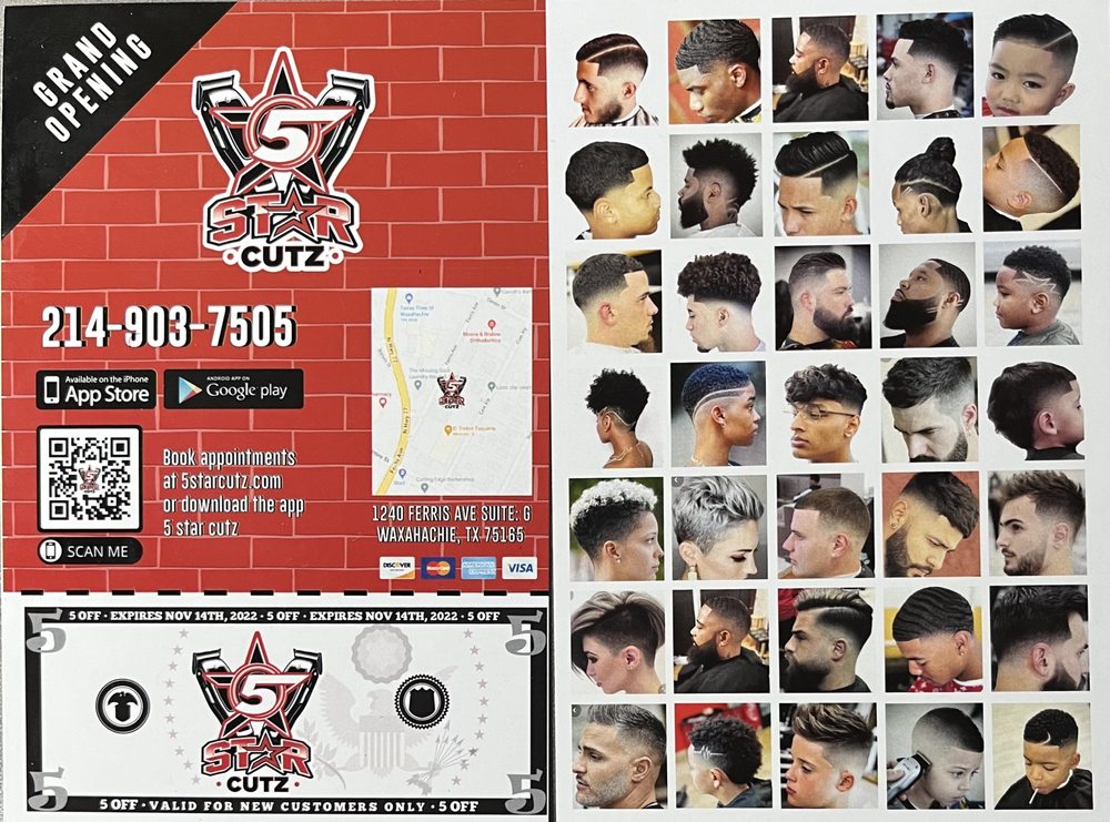 5 STAR CUTZ - Updated October 2025 - 1204 Ferris Ave, Waxahachie, Texas ...