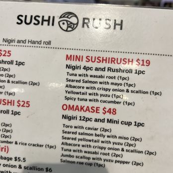 SUSHI RUSH - Updated November 2024 - 147 Photos & 74 Reviews - 317 S ...