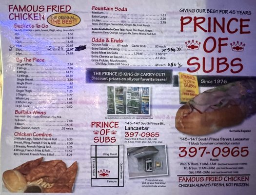 THE PRINCE OF SUBS - Updated January 2026 - 18 Photos & 31 Reviews ...