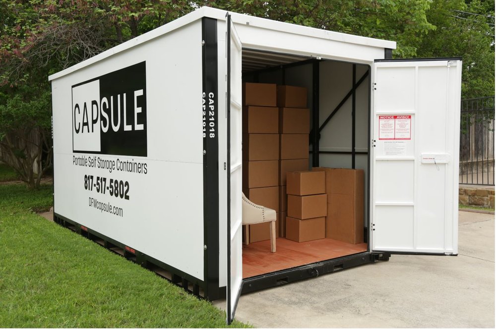 CAPSULE PORTABLE SELF STORAGE CONTAINERS - Updated August 2025 - 30 ...