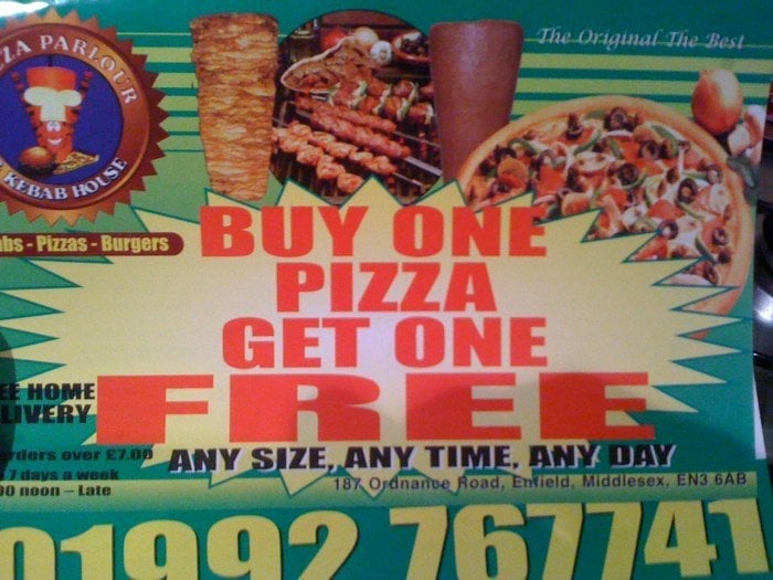 PIZZA PARLOUR - Updated May 2024 - 187 Ordnance Road, Enfield, London ...