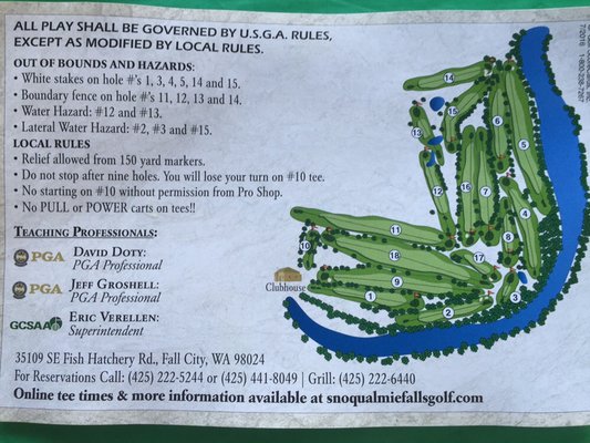 SNOQUALMIE FALLS GOLF COURSE - Updated July 2024 - 22 Photos & 27 ...