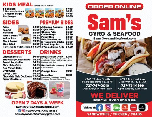 SAM’S GYROS AND SEAFOOD - Updated April 2024 - 35 Photos - 405 S ...