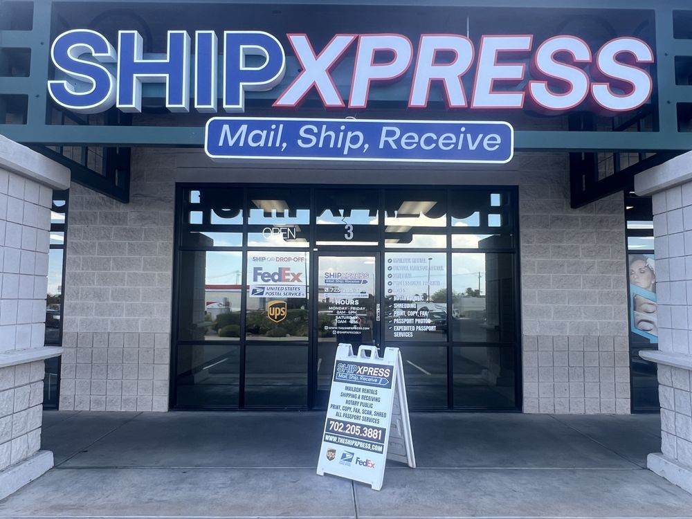 SHIPXPRESS - Updated July 2025 - 17 Photos - 2381 E Windmill Ln, Las Vegas, Nevada - Shipping ...
