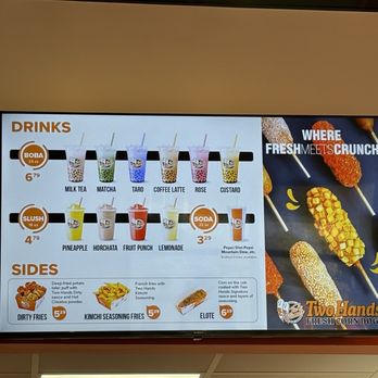 TWO HANDS KOREAN CORN DOGS - Updated October 2025 - 216 Photos & 106 ...